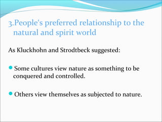 the globe cultural taxonomy part1 | PPT