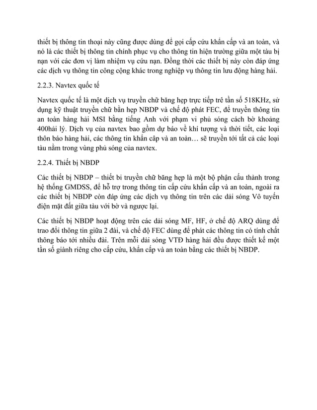 Hệ thống gmdss | DOC