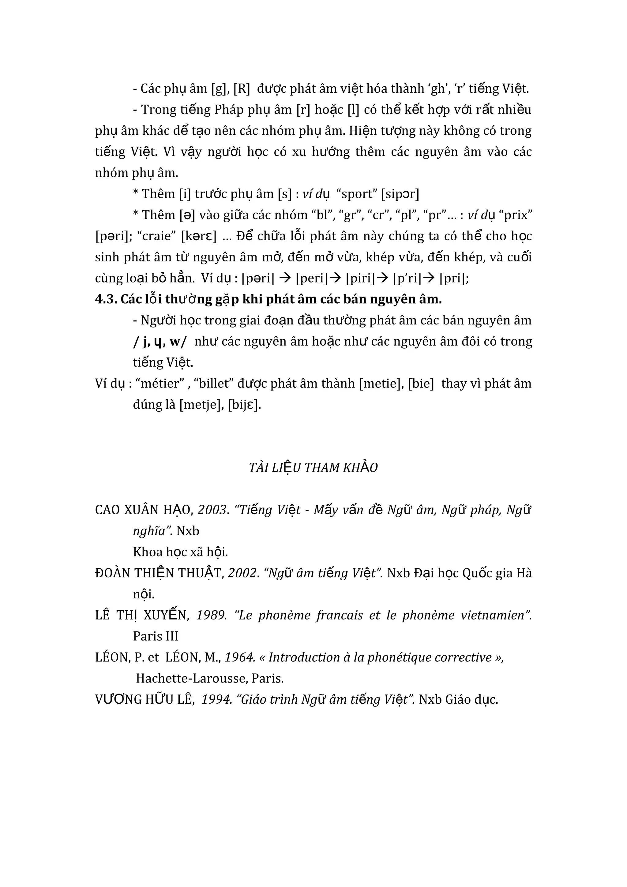 Hệ thống âm vị tiếng việt | DOC