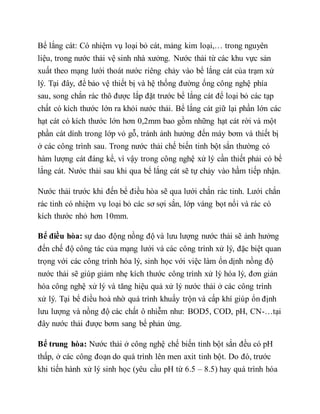 Hệ thống xử lý nước thải tinh bột sắn | DOCX