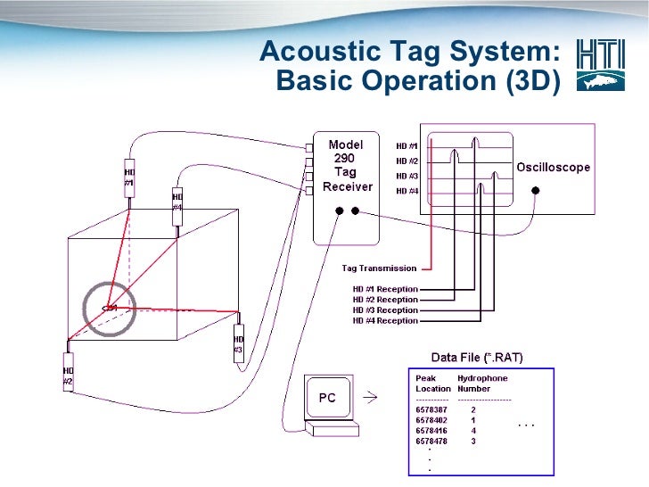 HTI Acoustic Tags To Track Fish