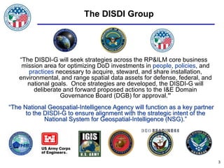 Geo-Enabling DoD Business Transformation: The Defense Installation ...