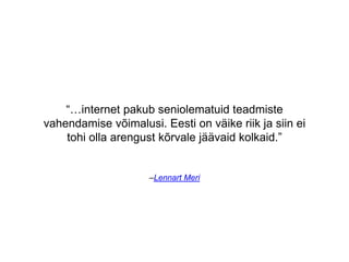 Htk oppimine-korgkoolis | PPT