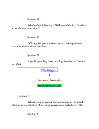 Htm 100 Massive Success / snaptutorial.com