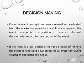 HTM 412 -LECTURE 3A THE EVENT CONCEPT.ppt