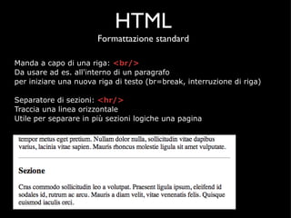Introduzione all'Html | PPT