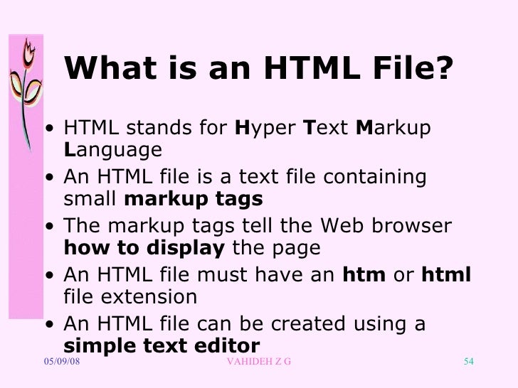 Html