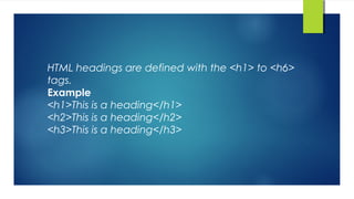 What is HTML- d3brand.com