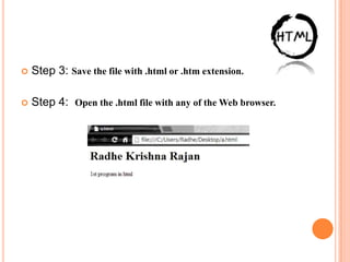 Html | PPTX
