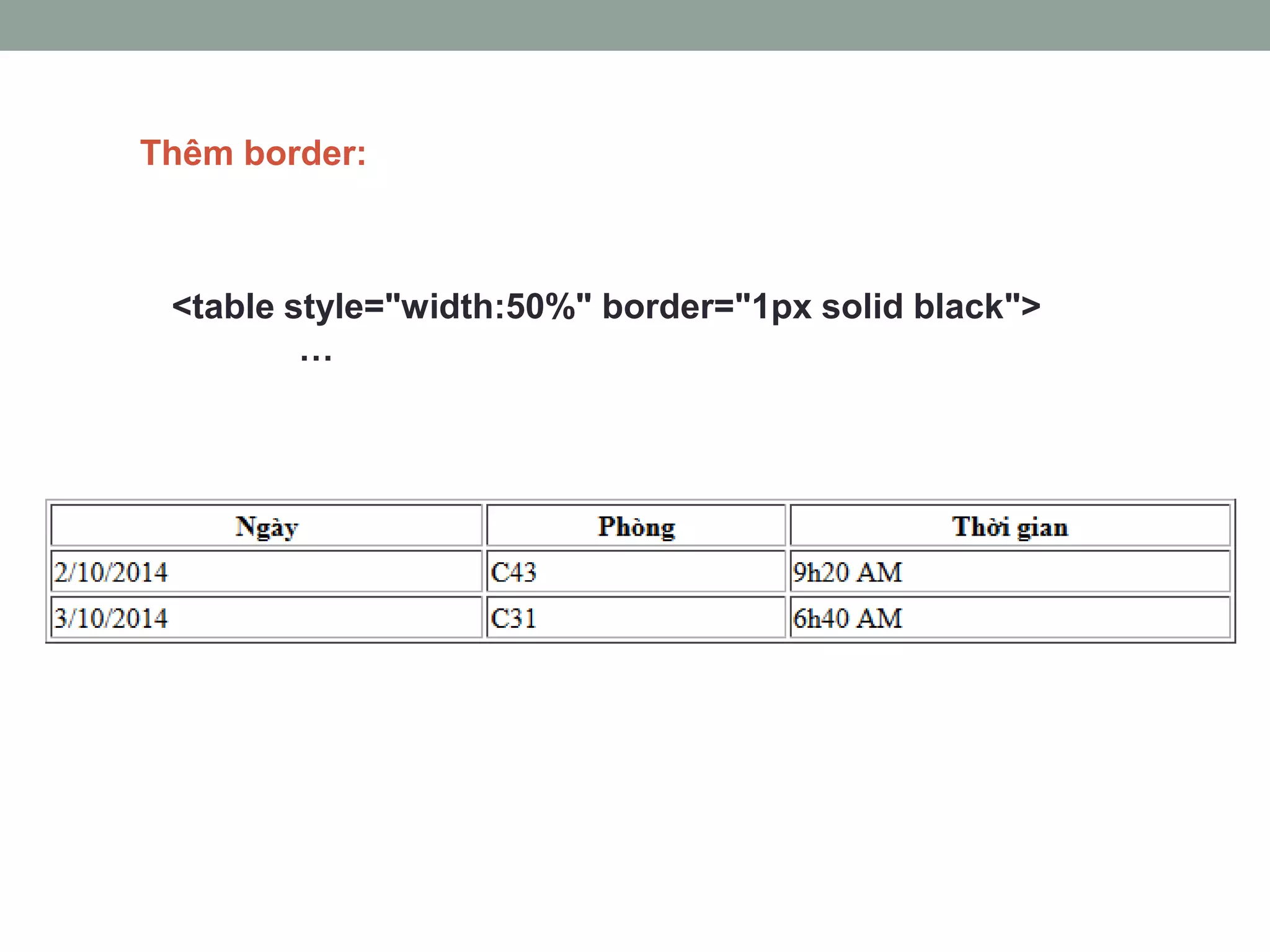 Website #01: HTML cơ bản | PPTX