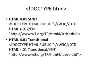 Html | PPT