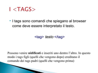 Html TAGS 2 | PPT