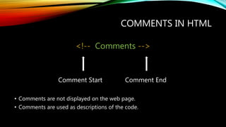 Introduction to HTML | PPTX