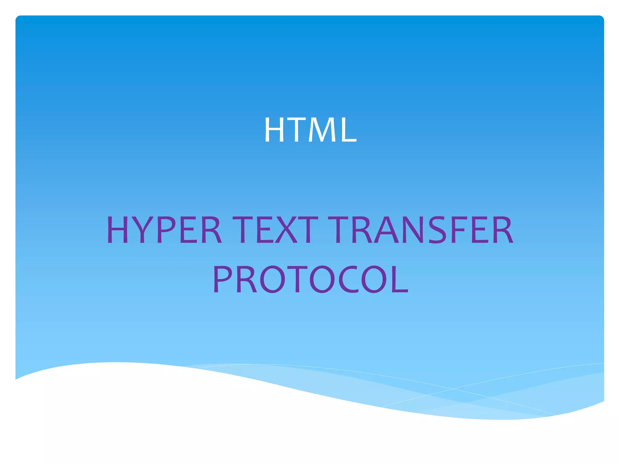 Html ppt | PPTX