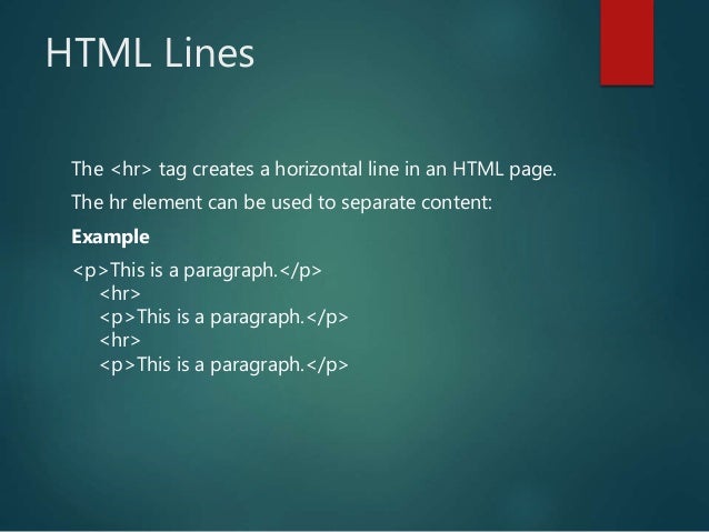 Introduction to Html
