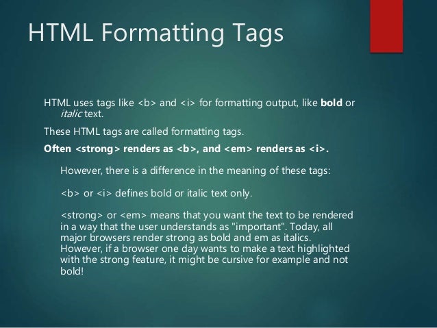 Introduction to Html