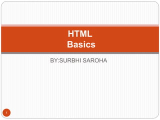 HTML and DHTML | PPTX