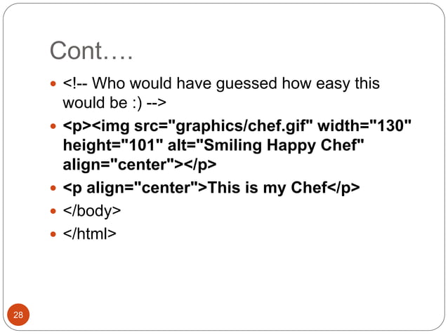 HTML and DHTML | PPTX