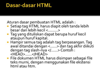 Html | PPTX