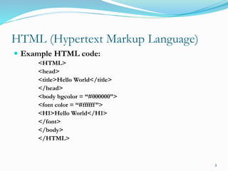 Html | PPT