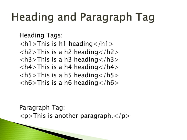 HTML-Hyper Text Markup Language | PPT | Free Download HTML-Hyper Text Markup Language | PPT | Free Download
