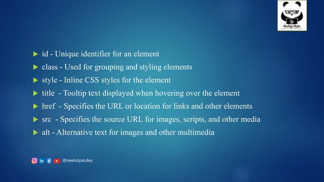 Introduction to HTML with syntax and tags.pptx
