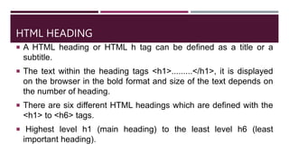 HTML_HEADER PART TAGS .pptx