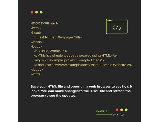 Get started with HTML basics! The fundamentals of HTML | PPT