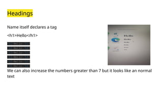 HyperTextMarkUpLanguageBasicsForWebTechnologies.pptx