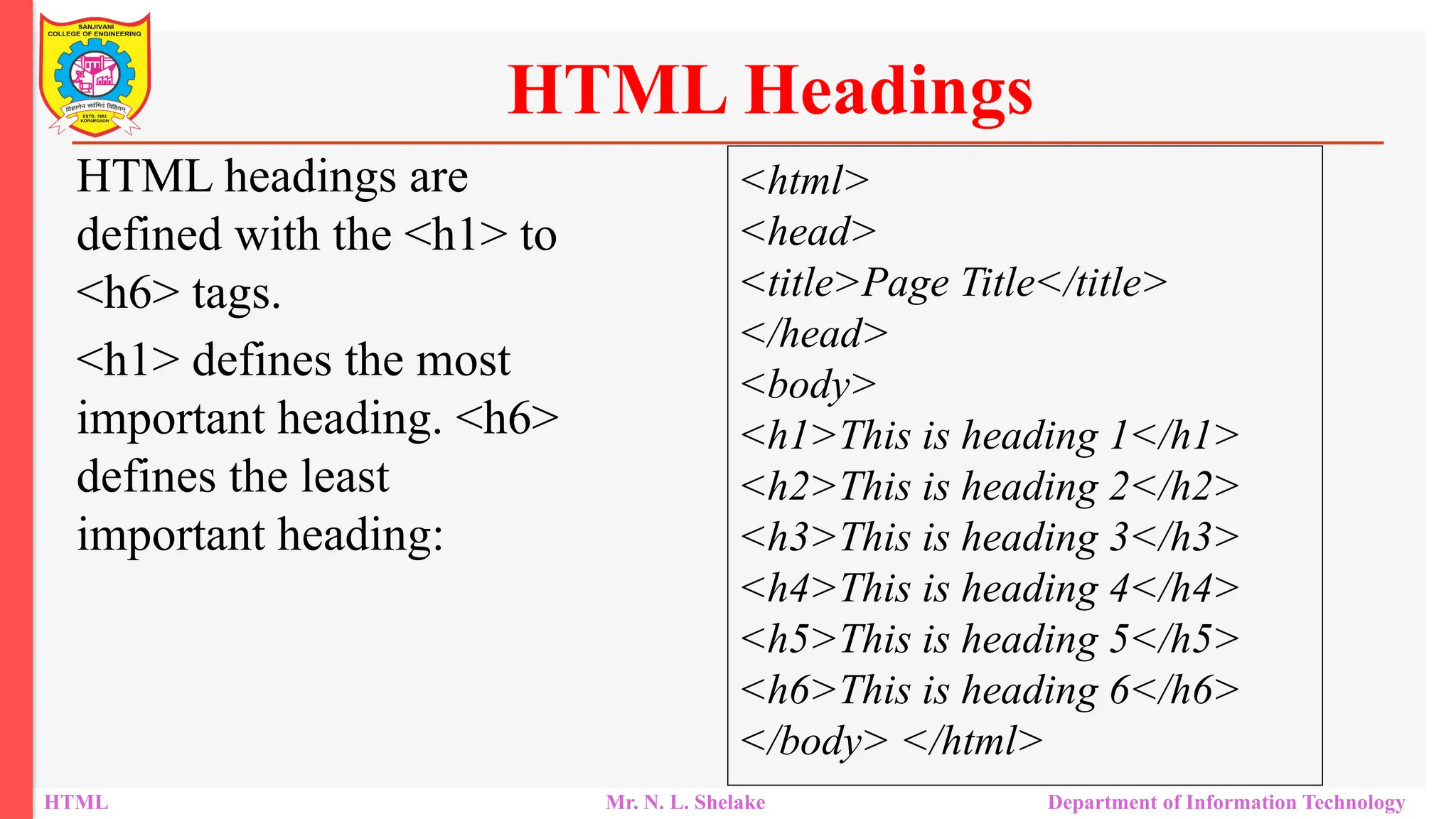 Hypertext Markup Language Html And Cascaded Style Sheet Css Pptx