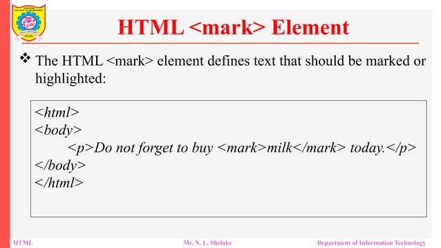 Hypertext Markup Language (HTML ) and Cascaded Style Sheet (CSS) | PPTX