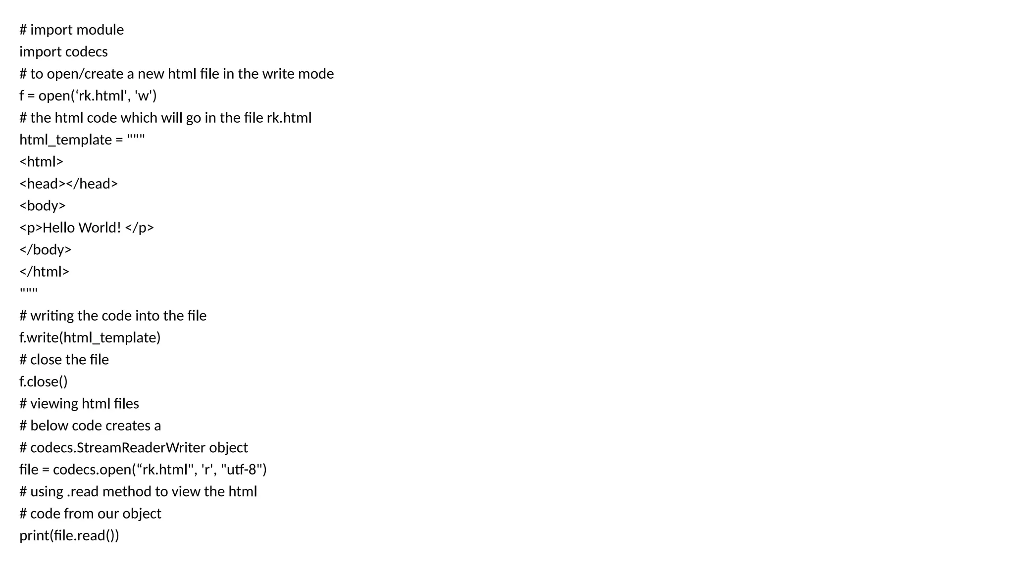 Parsing HTML read and write operations and OS Module.pptx