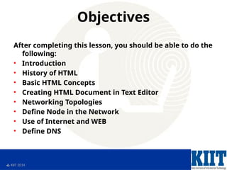 Introduction to Web development & HTML Programming | PPTX