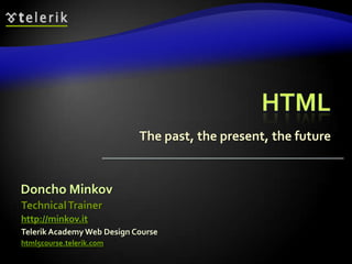HTML by Telerik Akademy | PPT