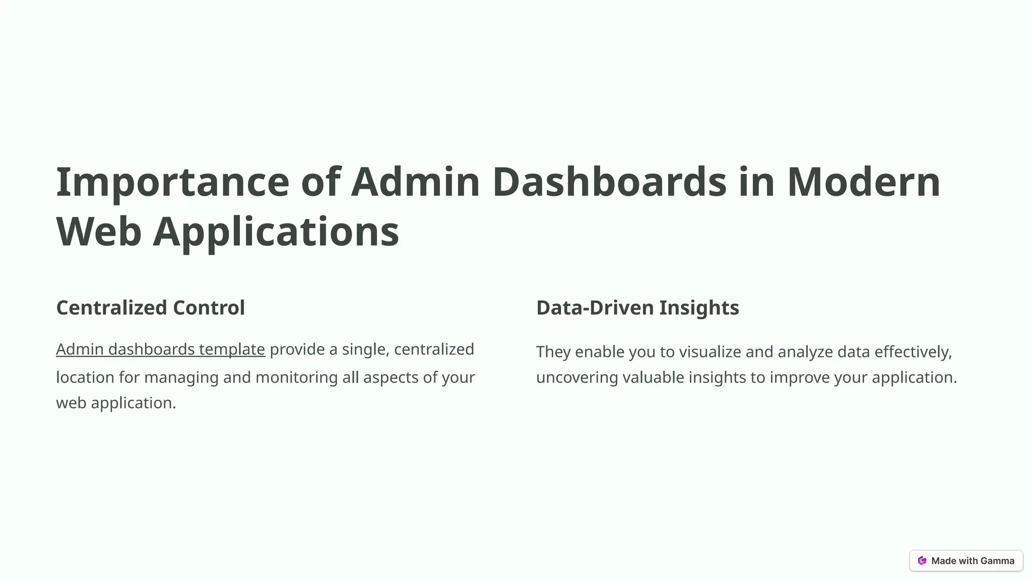 Simplify Data Management with HTML Admin Dashboard Templates | PPT