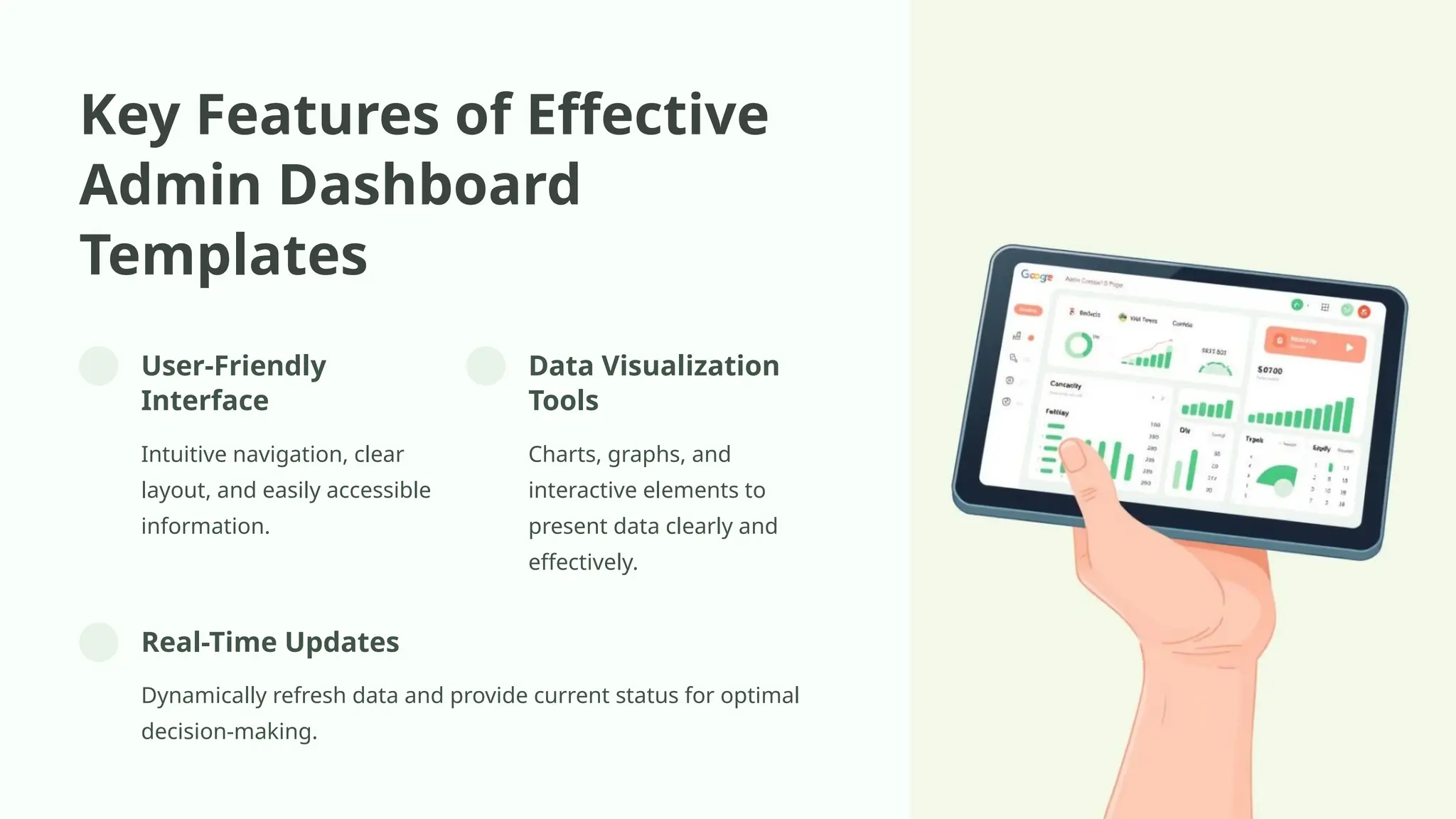 Simplify Data Management with HTML Admin Dashboard Templates | PPT