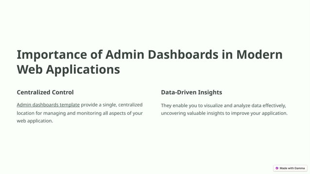 Simplify Data Management with HTML Admin Dashboard Templates | PPT