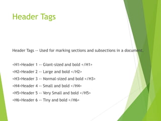 html-basic-tags.PPT.pppppppppppppppppppppp | PPT