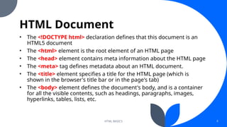 HTML-BASICS is the programming will.pptx