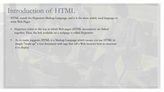 Html basics-auro skills | PPT