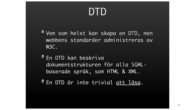 VT2019 - DA355A - Intro HTML & CSS | PPT