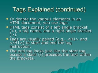 HTML Introduction | PPT