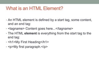 Html introduction | PPT