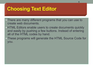 Html introduction | PPT