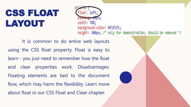 Html layout elements ppt and techniques ICT | PPT
