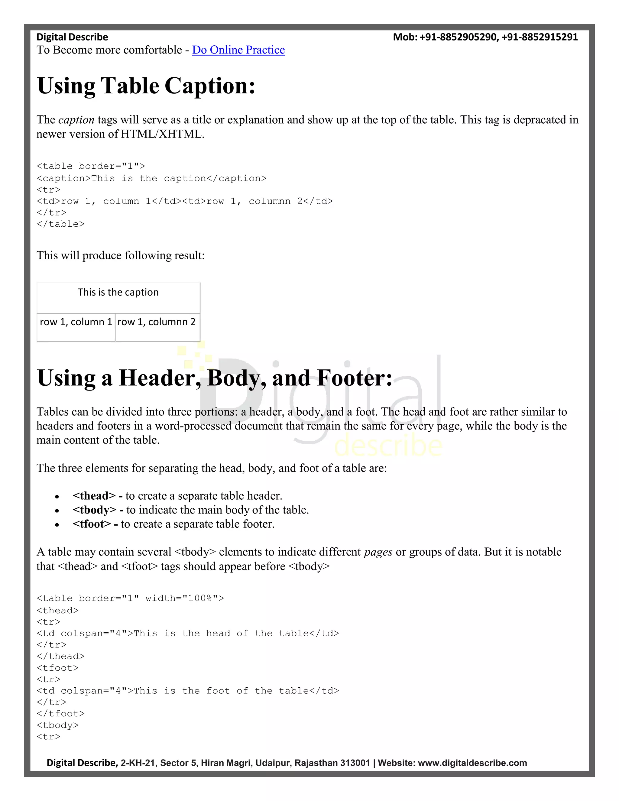 html complete notes | PDF
