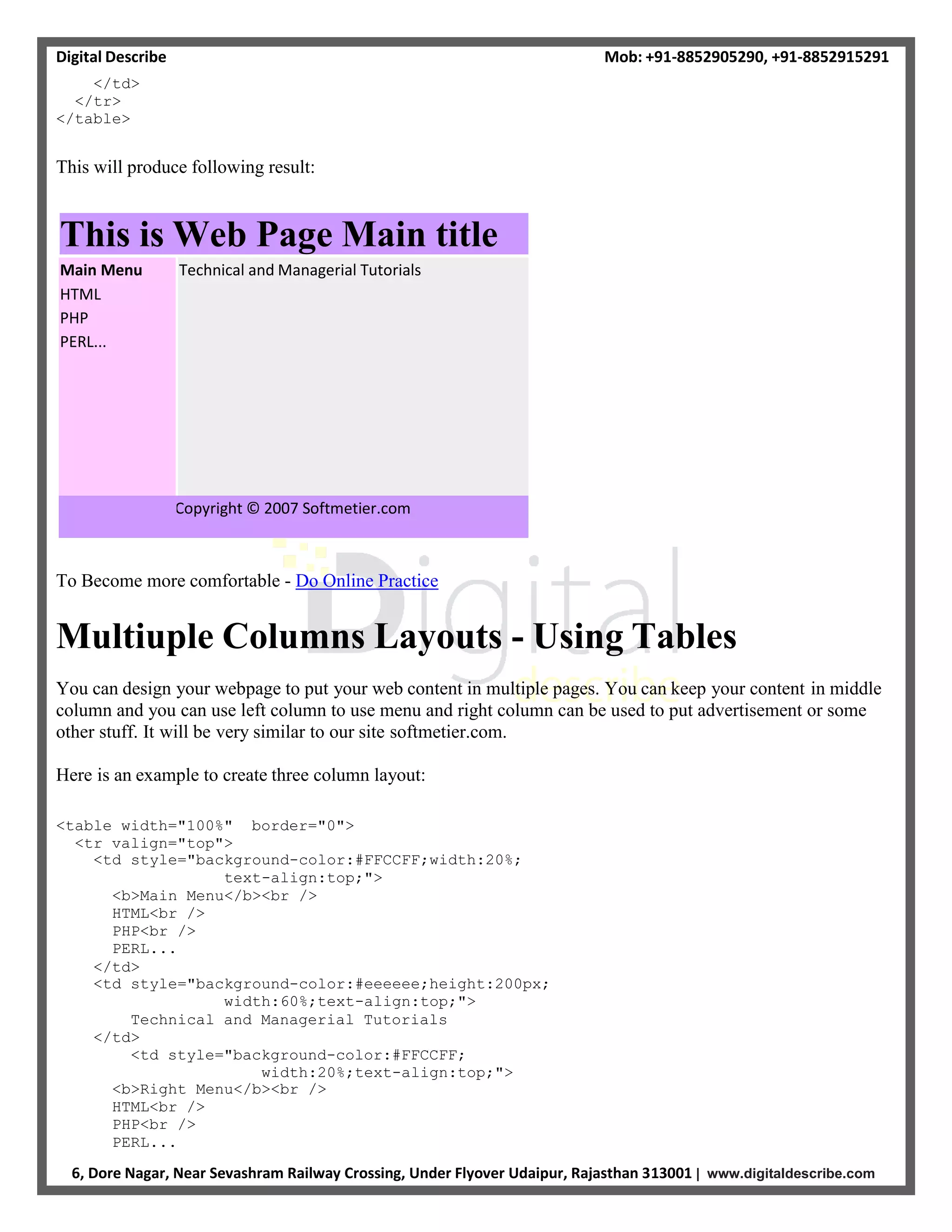 html complete notes | PDF