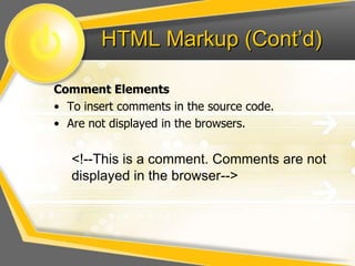 HTML and CSS part 1 | PPTX