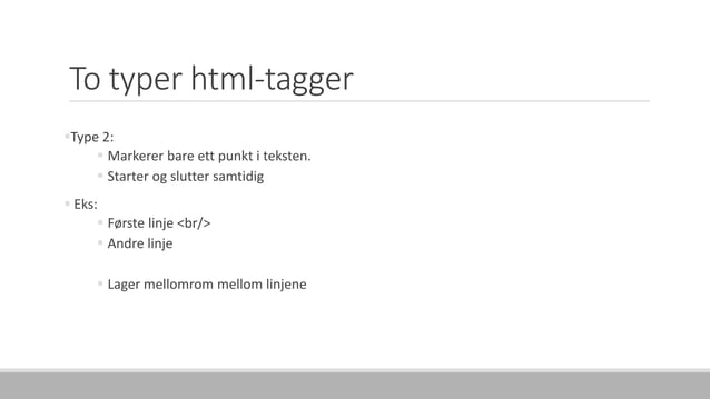 Html - powerpoint | PPT