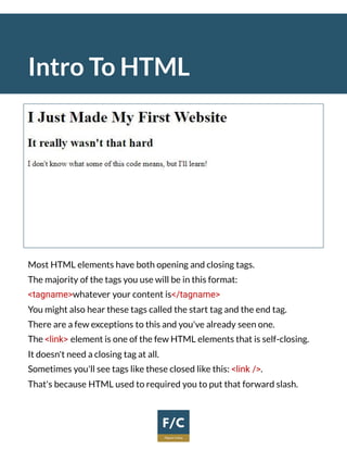 HTML Tutorial | PDF